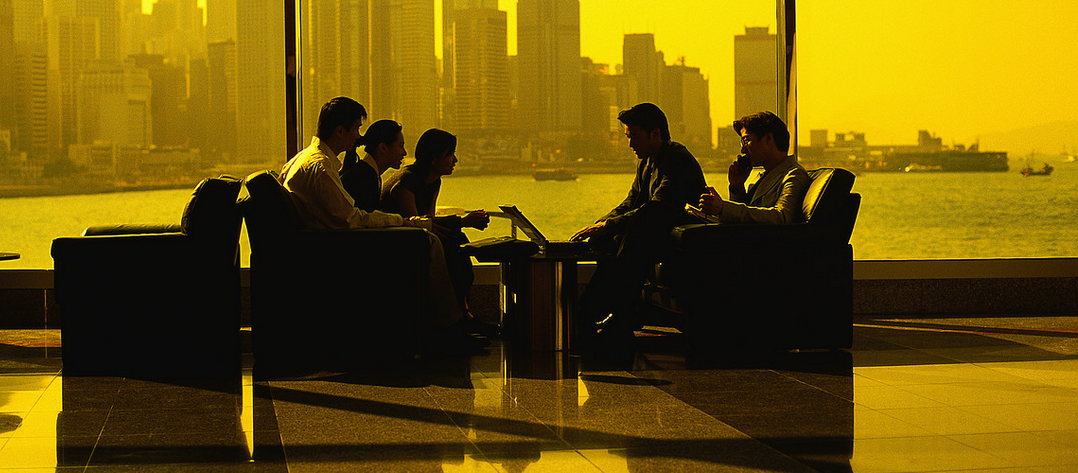 doing biz together — Fr. John Peck